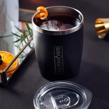 Rocks Tumbler by BruMate | Glitter Peacock – Gorgeous Rebellion